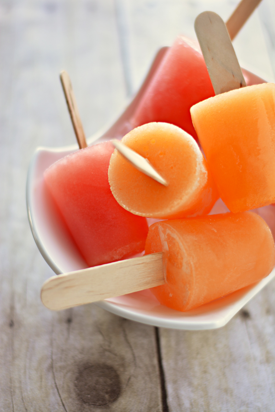 Aguas Frescas Popsicles: Sandia & Melon (Watermelon & Cantaloupe ...