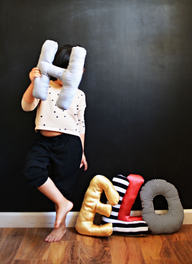 DIY Alpha Pillows » Little Inspiration