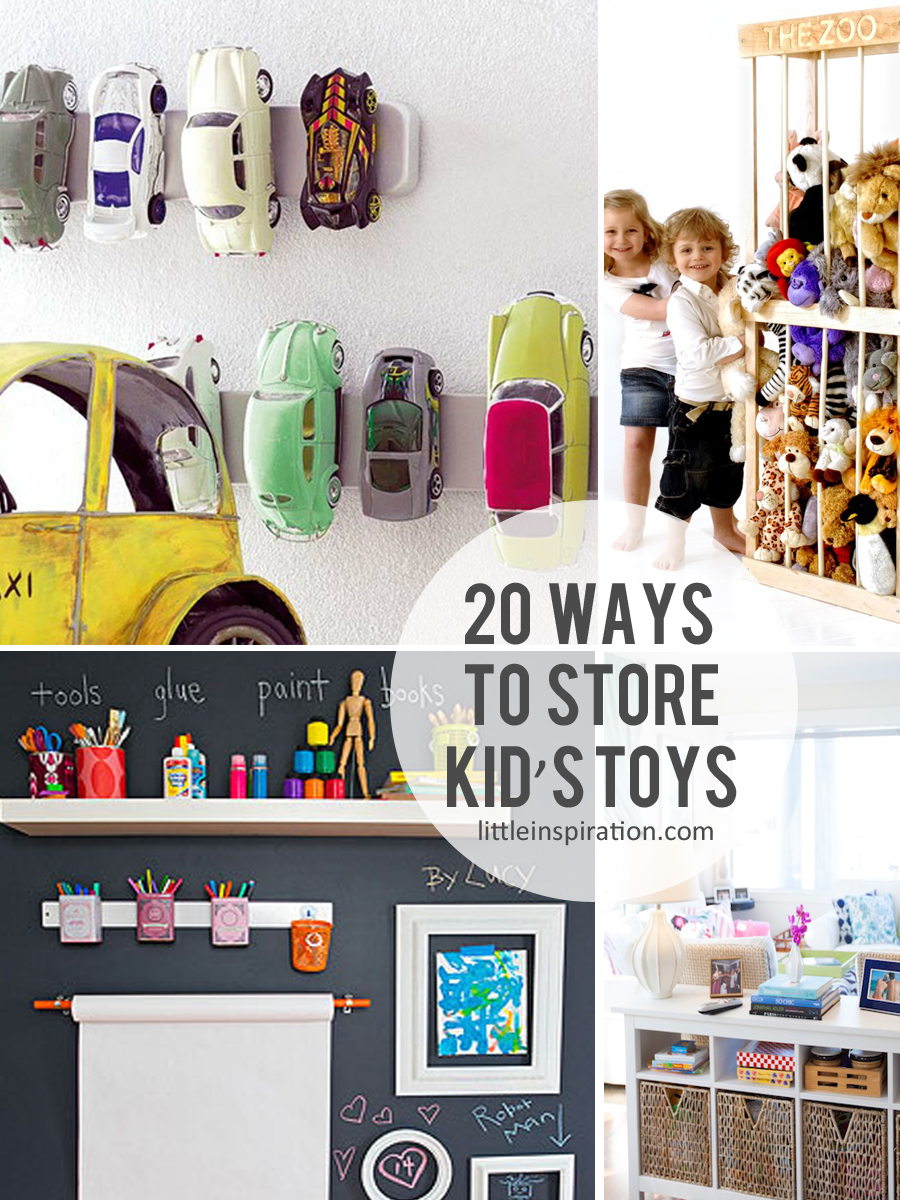 20 Ways To Store Your Kid’s Toys » Little Inspiration