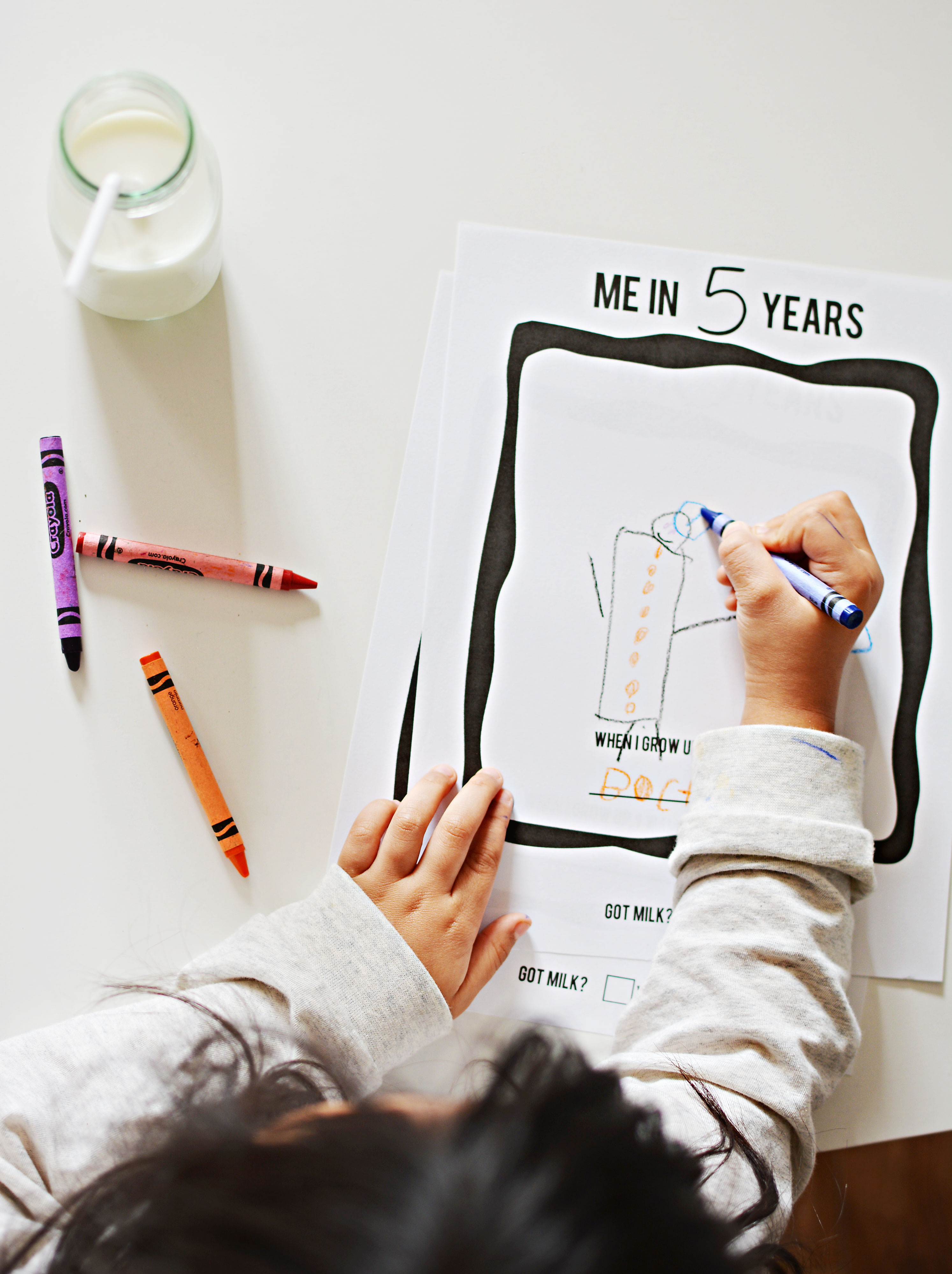 When I Grow Up | Free Printable Worksheet for Kids » Little Inspiration