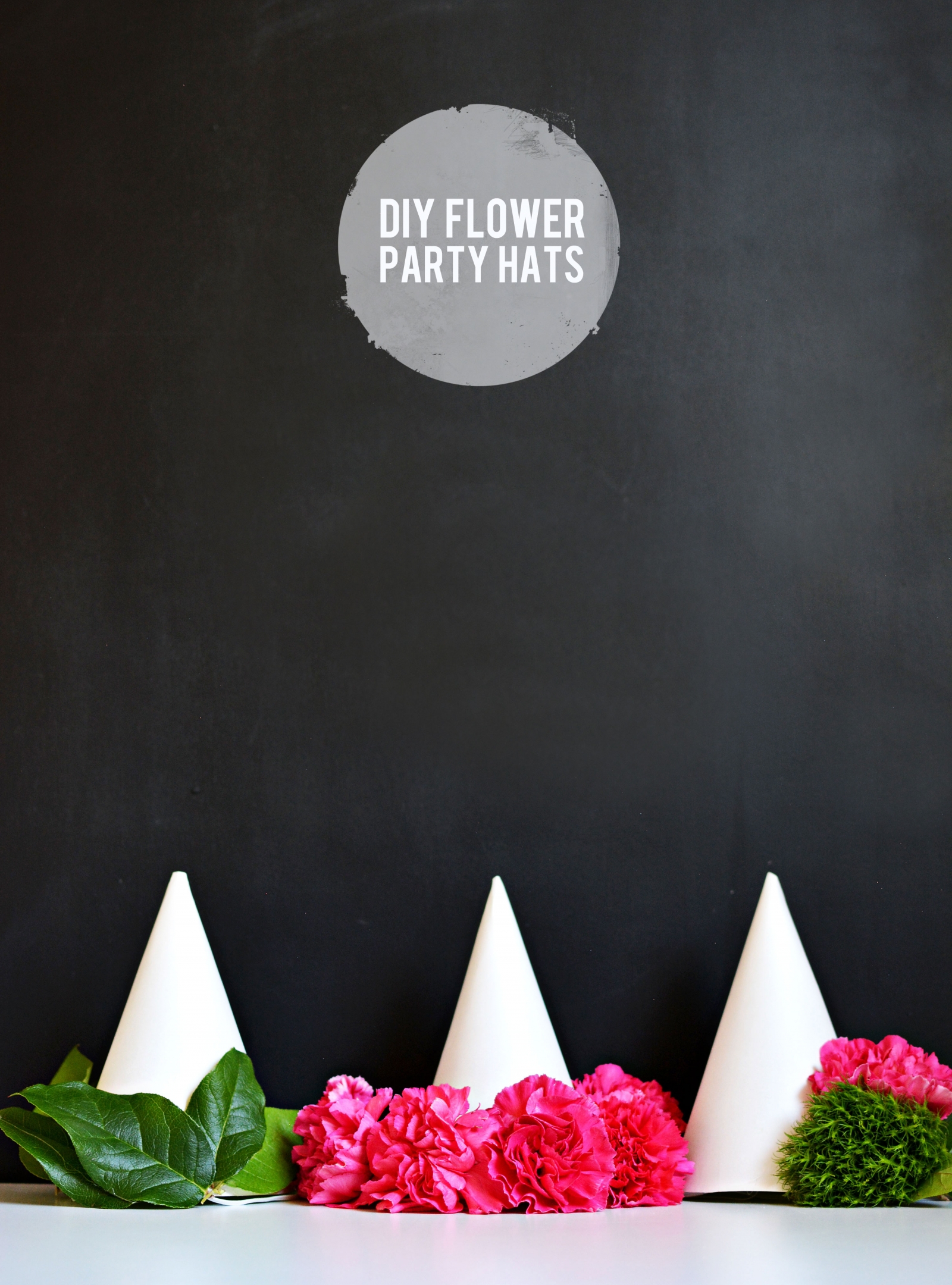 DIY Flower Party Hats » Little Inspiration