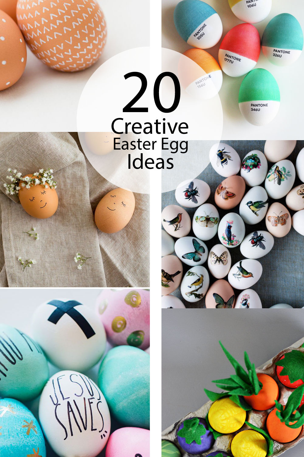 20 Creative Easter Egg Ideas » Little Inspiration