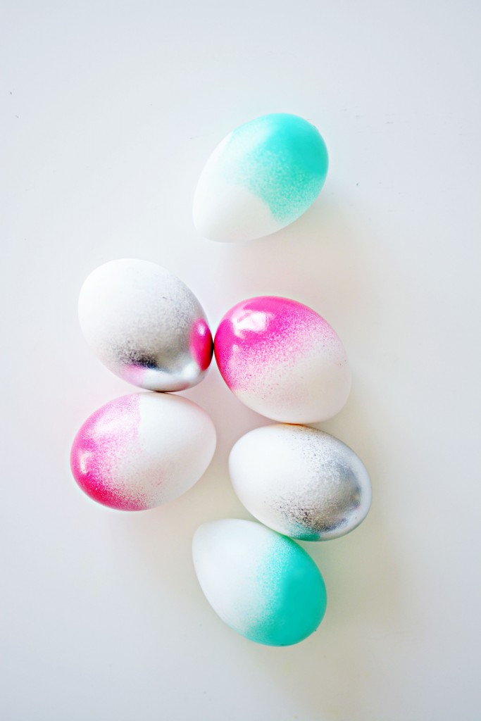 DIY Spray Paint Easter Eggs » Little Inspiration