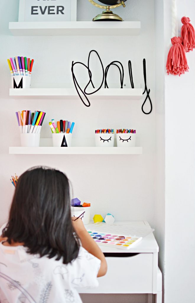 Kid’s Art & Homework Space » Little Inspiration
