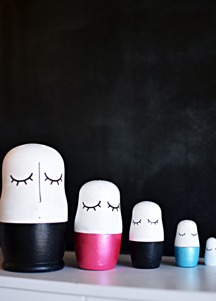DIY Minimalistic Nesting Dolls » Little Inspiration